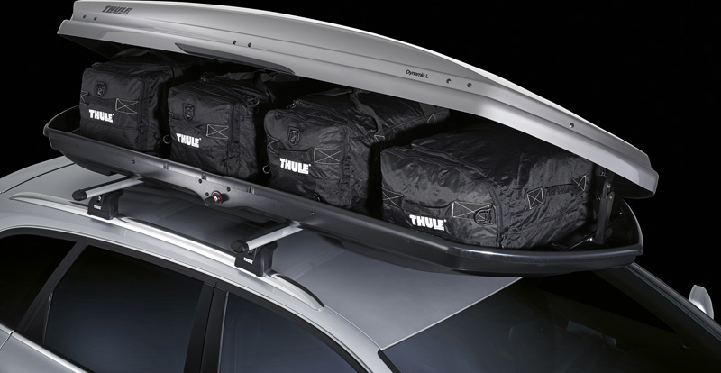 Complete four-pack of bags to make the best use of your roofbox space ...
